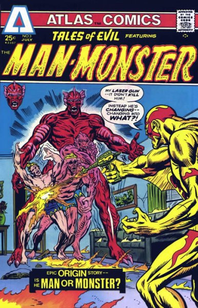 MAN-MONSTER: ATLAS COMICS HERO | Balladeer's Blog