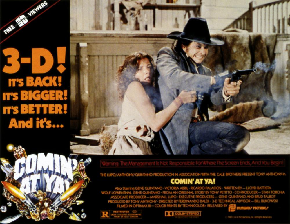 COMIN’ AT YA! (1981): MOVIE REVIEW | Balladeer's Blog