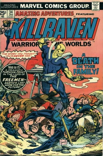 KILLRAVEN: HIS ORIGINAL 1970s SAGA | Balladeer's Blog