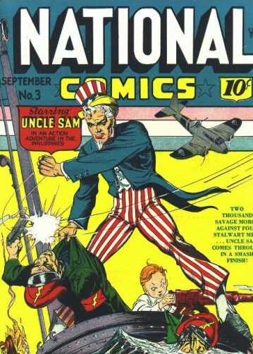 THE FIRST 20 UNCLE SAM SUPERHERO STORIES FROM THE 1940s | Balladeer's Blog