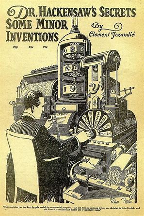 DOCTOR HACKENSAW’S SECRETS (1921-1925): ANCIENT SCIENCE FICTION ...