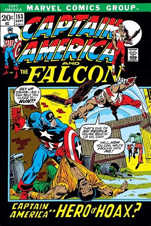 CAPTAIN AMERICA & THE FALCON: 1970s CLASSICS | Balladeer's Blog
