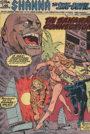 SHANNA THE SHE-DEVIL: NEGLECTED MARVEL HEROINE | Balladeer's Blog