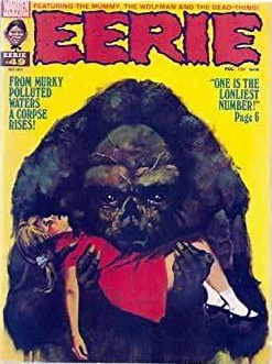 THE MOST HALLOWEENISH COVERS OF EERIE MAGAZINE | Balladeer's Blog
