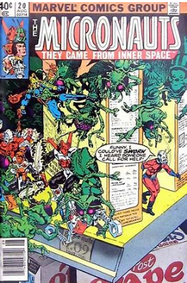 THE MICRONAUTS: CROSSOVERS WITH MARVEL CHARACTERS | Balladeer's Blog