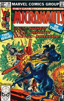 THE MICRONAUTS: CROSSOVERS WITH MARVEL CHARACTERS | Balladeer's Blog