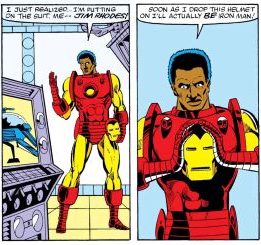 WHEN JIM RHODES WAS IRON MAN (1980s) | Balladeer's Blog